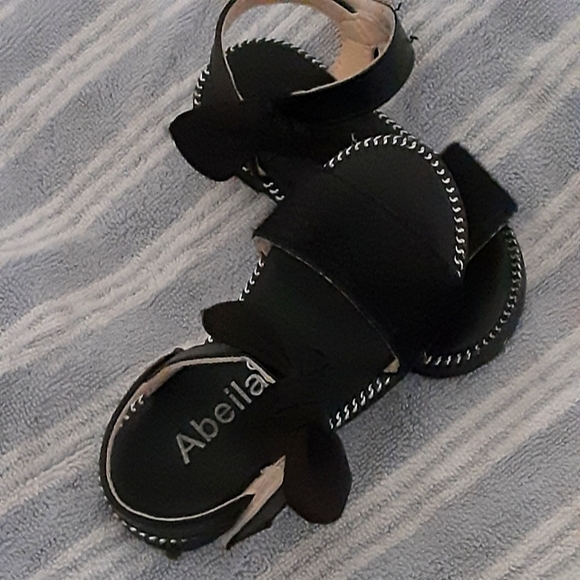ABEILA | Shoes | Girl Black Sandals | Poshmark